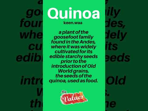 How to Pronounce Quinoa