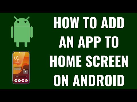 How to Add an App to Home Screen on Android