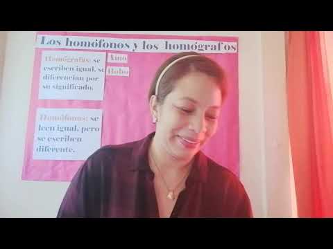 Ejemplos de palabras homófonas y homografas