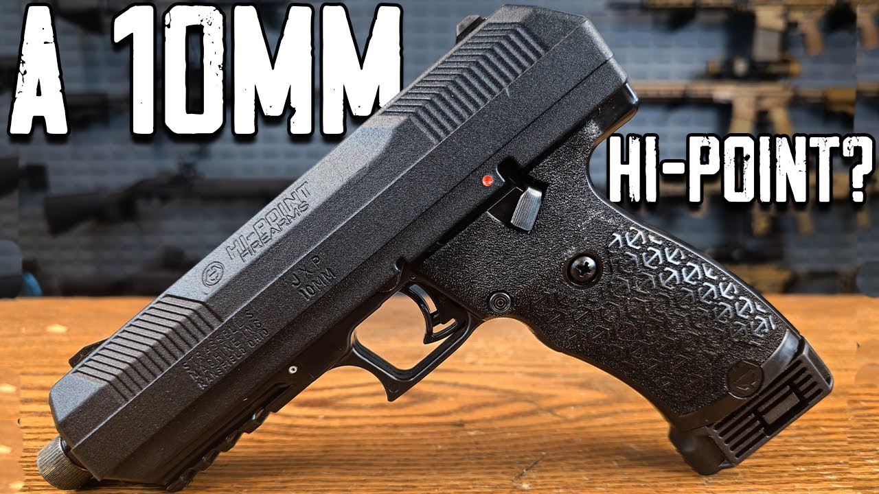 Hi-Point JXP10 Pistol Black 5.2" AS 10SH Polymer Threaded