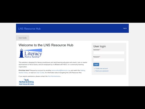 Navigating the LNS Resource Hub