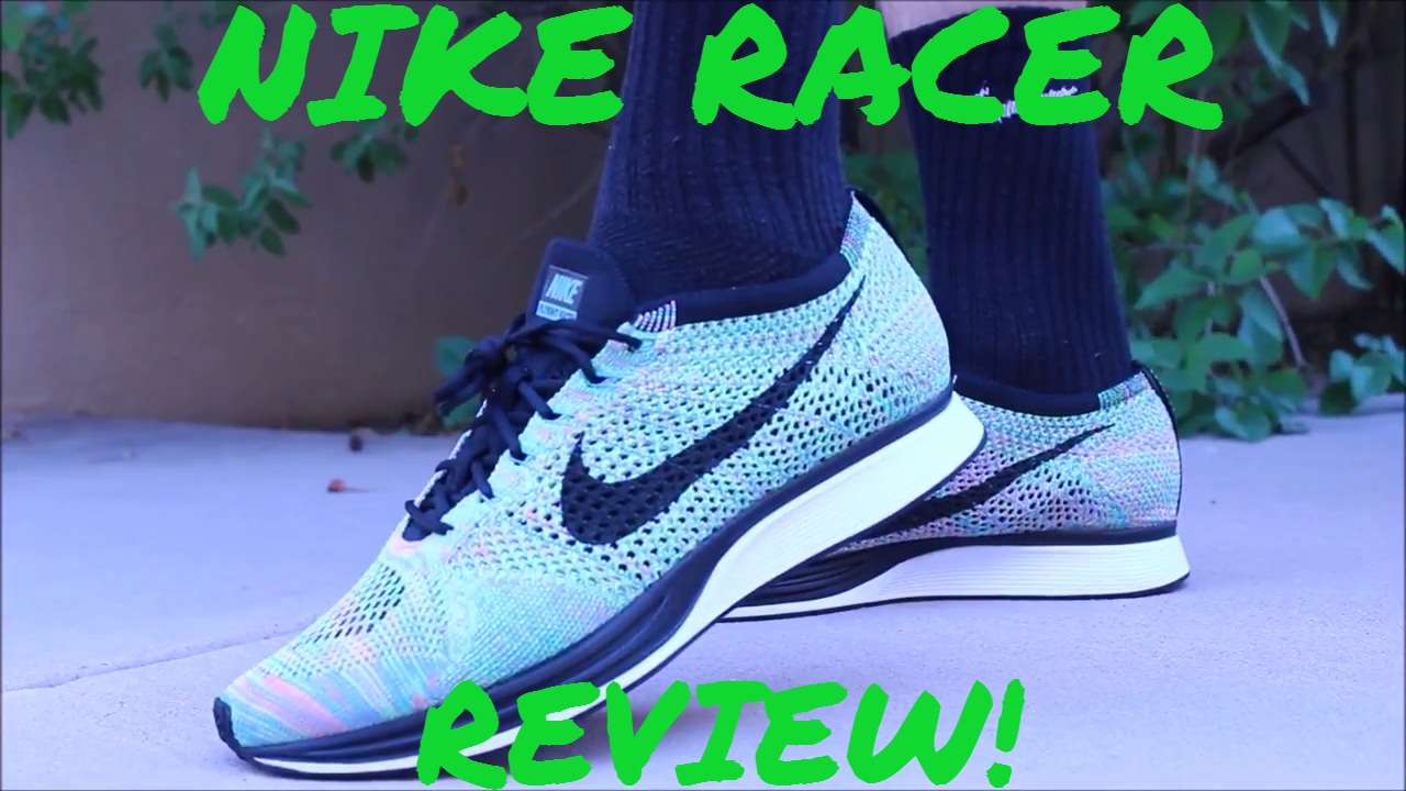 2017 NIKE FLYKNIT RACER MULTI COLOR 2.0 REVIEW!
