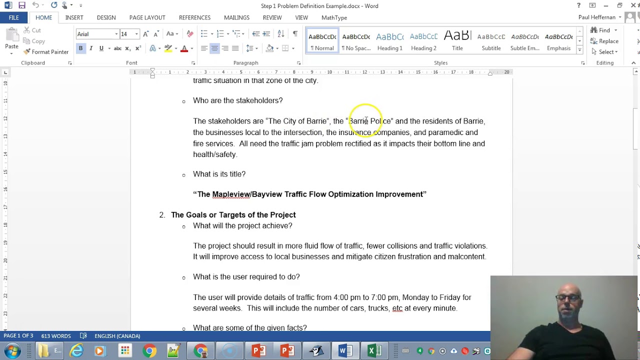 Software Design Problem Definition Document