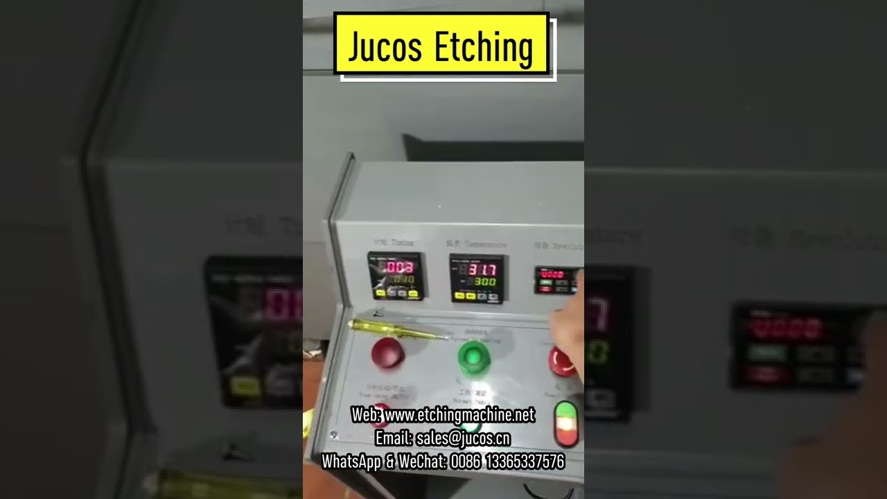 Do you know how does the etching machine work?#shorts