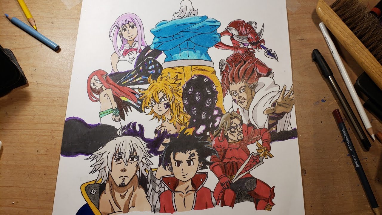 DRAWING THE TEN COMMANDMENTS