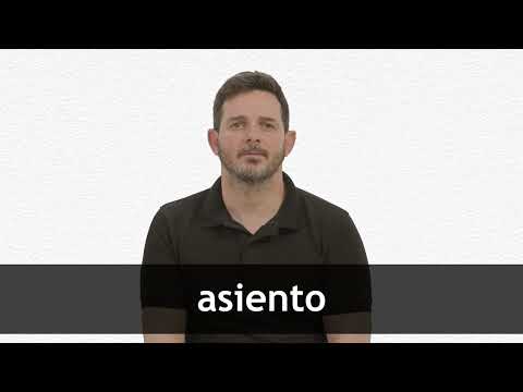 Traducción en inglés de “ASIENTO” | Collins Diccionario español-inglés