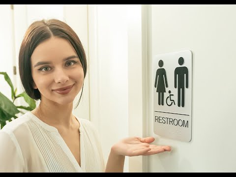 Top ADA Braille Restroom Signs for Business or Office
