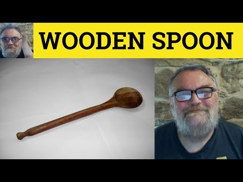 🔵Wooden Spoon Meaning - The Wooden Spoon Examples - Idioms Win the Wooden Spoon Defined Wooden Spoon