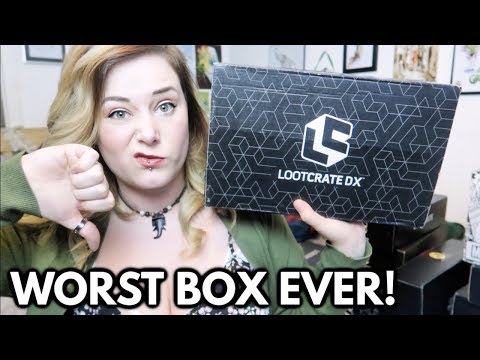 WORST LOOTCRATE UNBOXING