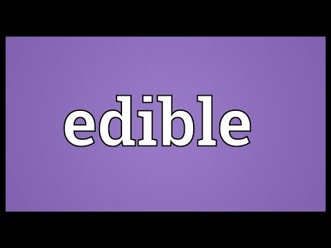 Edible Meaning