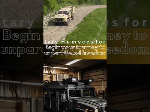Dominating Adventure Military Humvees for Sale#shorts #reels #shortsvideo #humvee #offroad #hummer