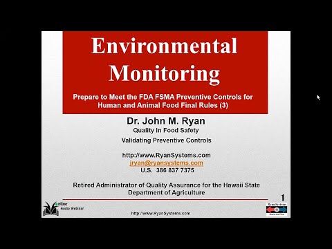 Prepare Your Company to Meet the Final FSMA Rule and Requirements for the Environmental Monitoring