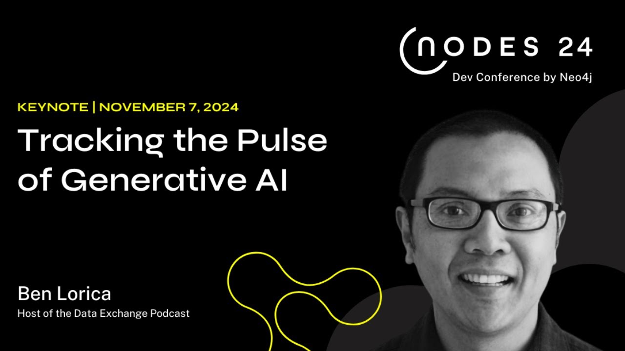 Video: NODES 2024 - Keynote: Tracking the Pulse of Generative AI - Graph Database & Analytics