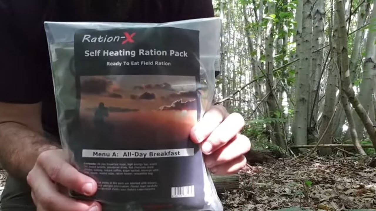 Amazon MRE review menu A