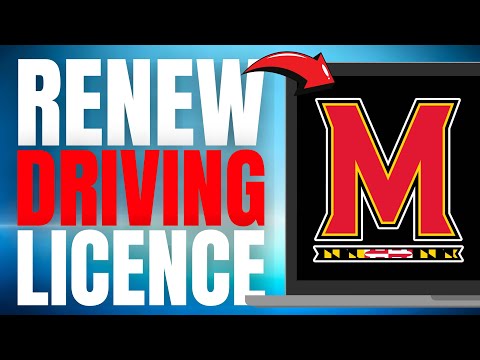 How to RENEW Maryland Driver's License ONLINE! (EASY GUIDE) [2025]