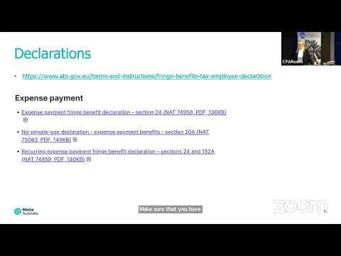 10 April 2024 | Hybrid | The FBT and Employment Taxes Update
