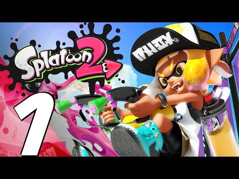 Splatoon 2 - Gameplay Walkthrough Part 1 - Story Mode Campaign (Full Game) Nintendo Switch