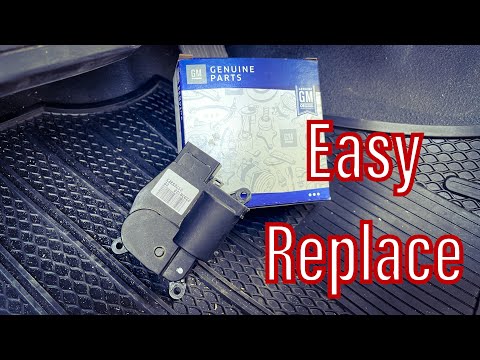 Replace 2014+ Chevy GMC Silverado Sierra Mode Door Actuator