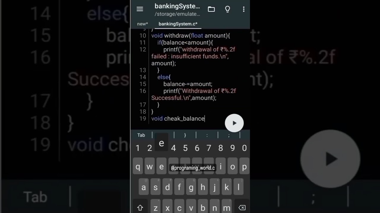 Banking system project with source code
