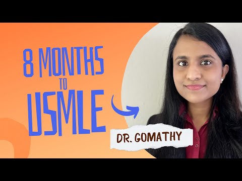 Cracking USMLE in 8 Months - Dr. Gomathy's Story