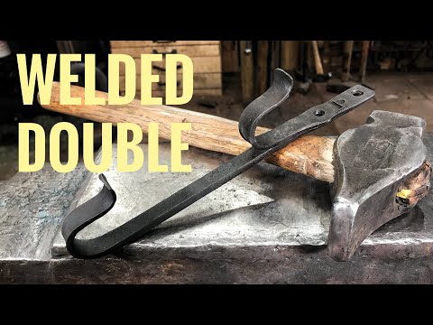 Forge welded double hook Hook of the Week 51