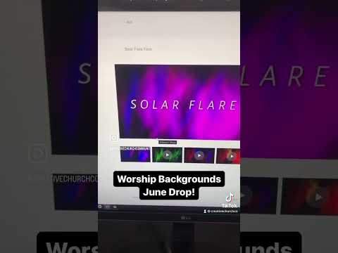 Get New Worship Backgrounds For Sunday | #church #tutorial