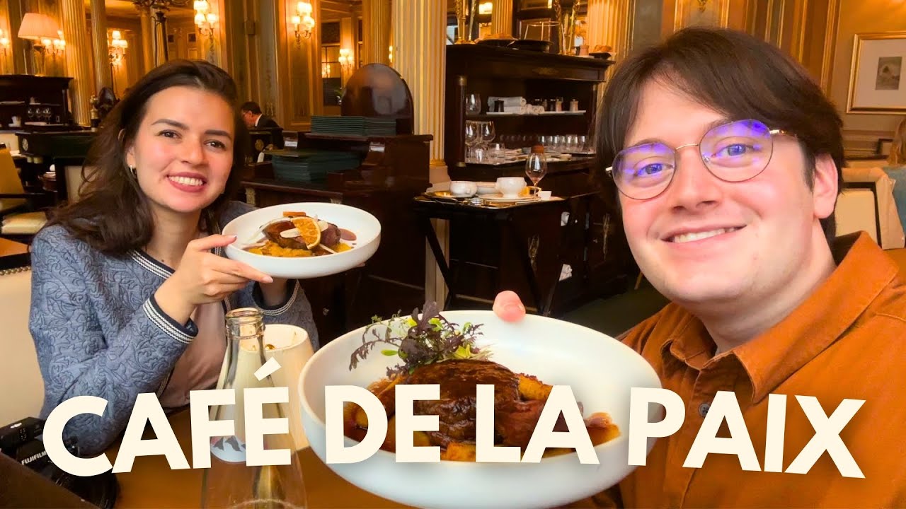 Trying CAFÉ DE LA PAIX for the FIRST TIME in PARIS 🍽️