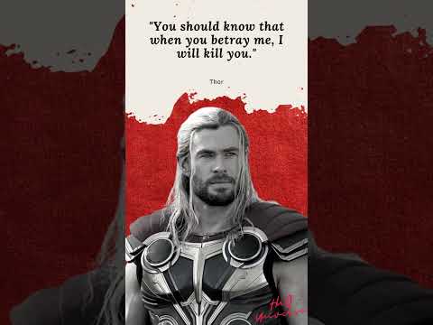 Thor's best #quotes #Shorts | Marvel Cinematic Universe