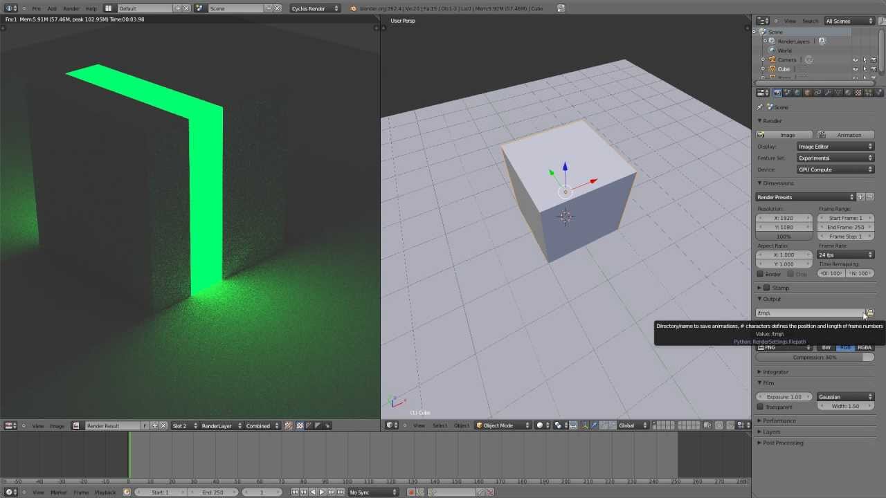 Getting Started With Blender Part6 (Rendering And Lighting)