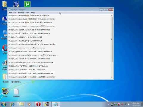 Torrent Speed Hack 2012 Trackers