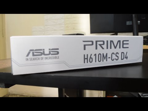 Asus H610m CS D4 motherboard overview & vrm Test