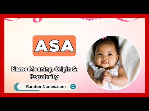 Asa - Baby Girl Name Meaning, Origin & Popularity - RandomNames.com