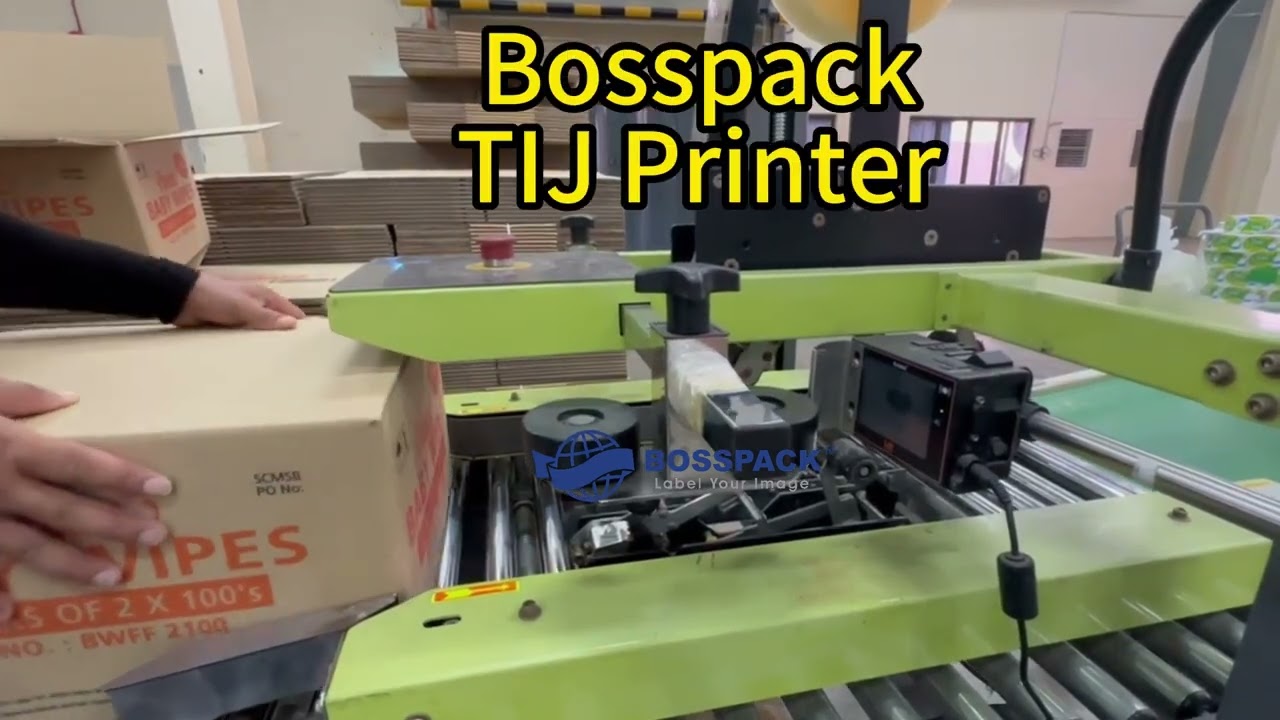 Bosspack TIJ Printer