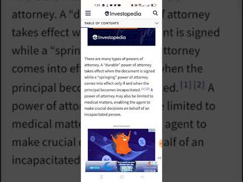 What is Attorney full Explain in English