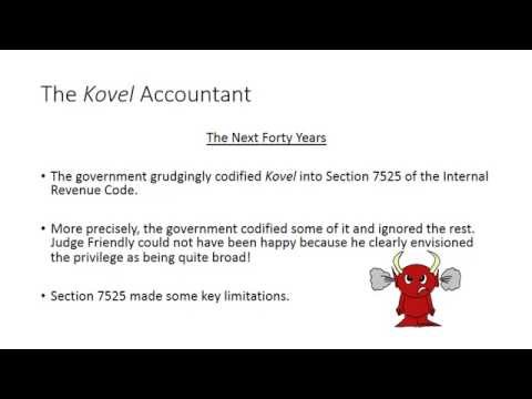 Module IV: Defenses and Privileges: Attorney-client Privilege, Work Product Privilege, and Kovel
