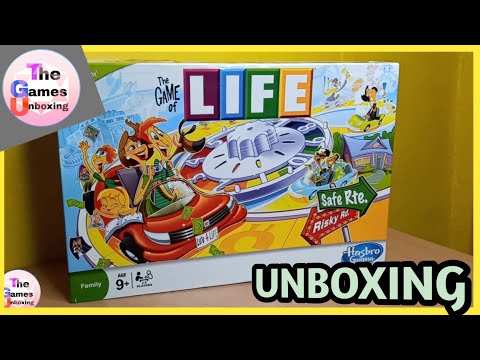 "Game of Life" Unboxing | Hasbro gaming | #Board Game | @The Games Unboxing
