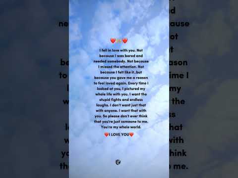 You are My Whole World | Love Quotes For Someone Special | #goviral #couple #shorts #explore