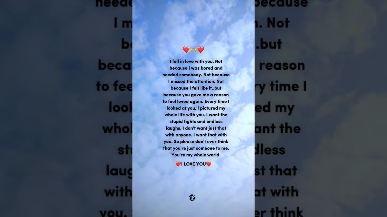 You are My Whole World | Love Quotes For Someone Special | #goviral #couple #shorts #explore