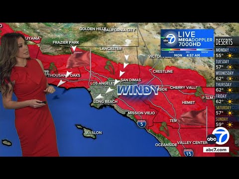 SoCal to see 'particularly dangerous situation' amid Santa Ana winds