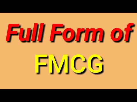 Full form of FMCG