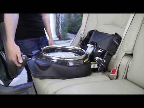 Orbit How: Installing the Infant Car Seat G2/G3 on the Car Seat Base with LATCH System