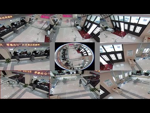 360° Panoramic IP Camera with Divide Software