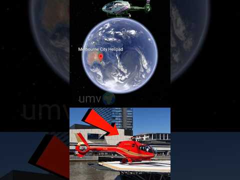 I found melbourne city helipad .on Google map view 😱#shorts #ytshorts