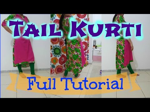 Tail kurti- Full Tutorial