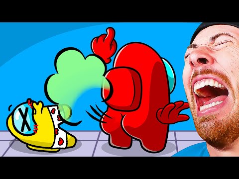 FUNNY Among Us ANIMATIONS That Will Make You Laugh Compilation!