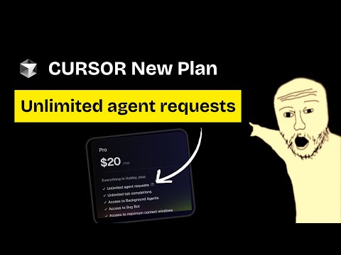 CURSOR Pro Plan UNLOCKED! 🔥 Unlimited AI Agent Requests — Game Changing AI Coder Tool!