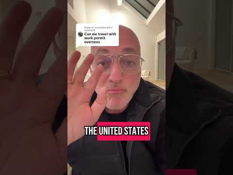 A work permit lets you work in the U.S.βbut it does not let you travel