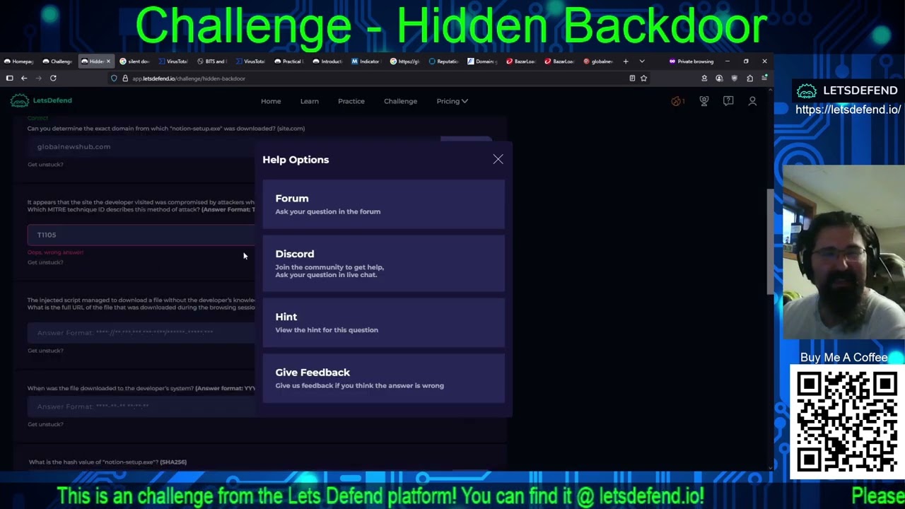 Challenge - Hidden Backdoor