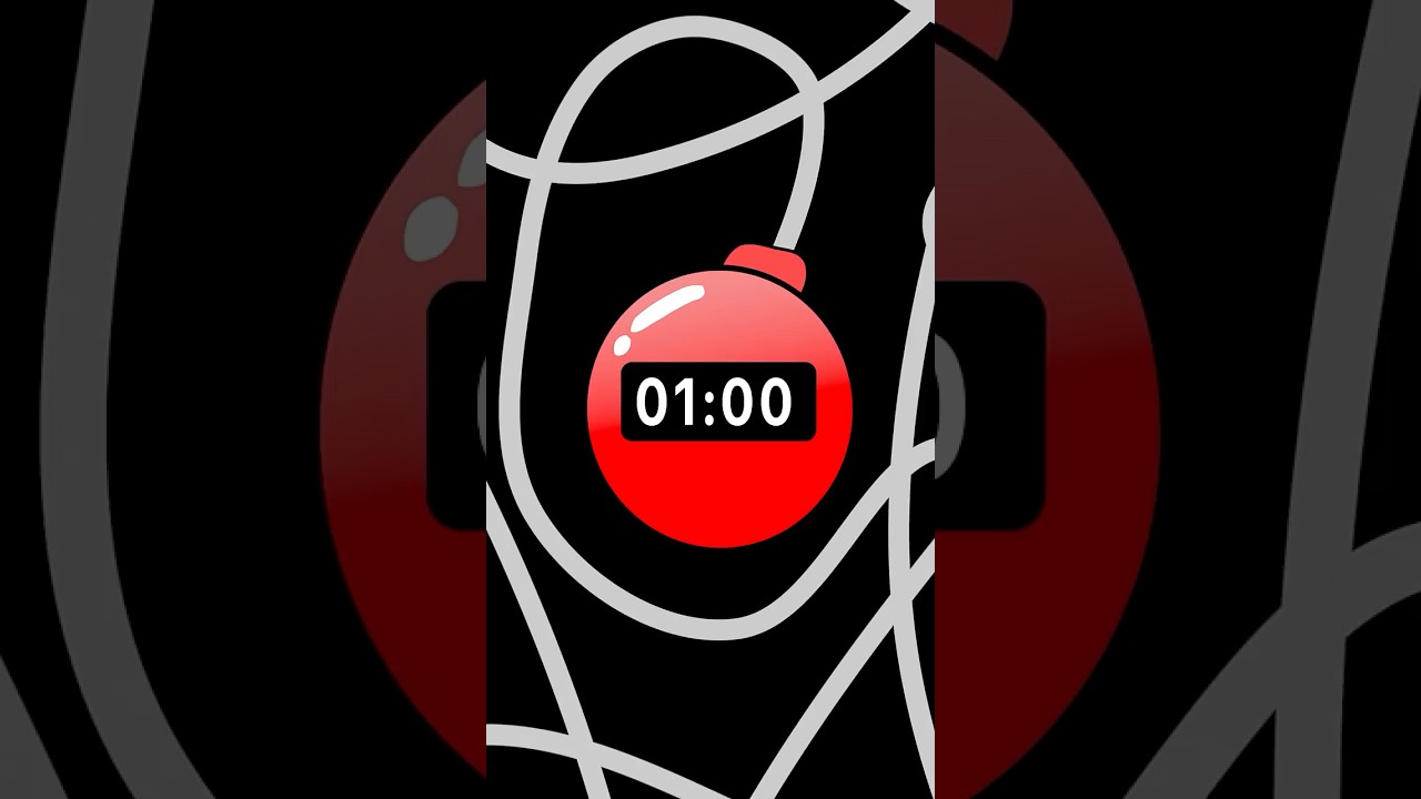 60 Second Timer Bomb [MISSION IMPOSSIBLE] 💣 #timertopia