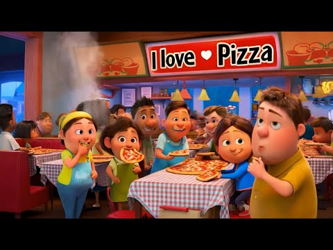 I Love Pizza! | Fun Pizza Song for Kids | Sing Along and Dance with Toppings!
